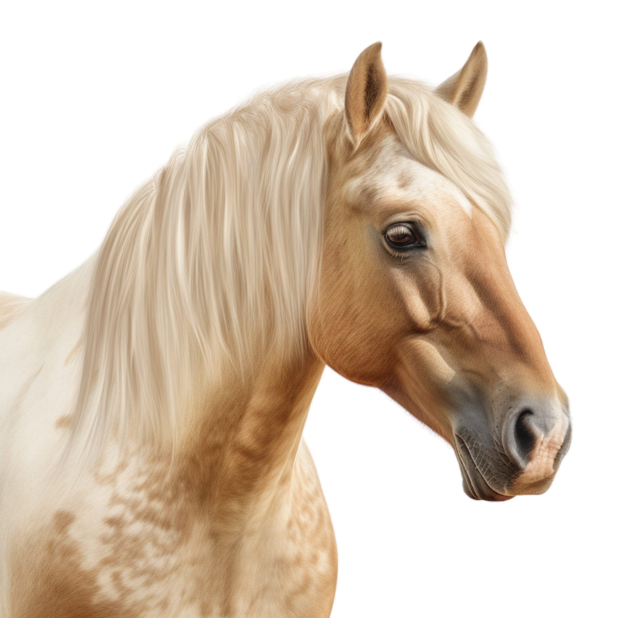 Haflinger Horse Clipart, 10 High Quality Transparent Png's, Digital ...