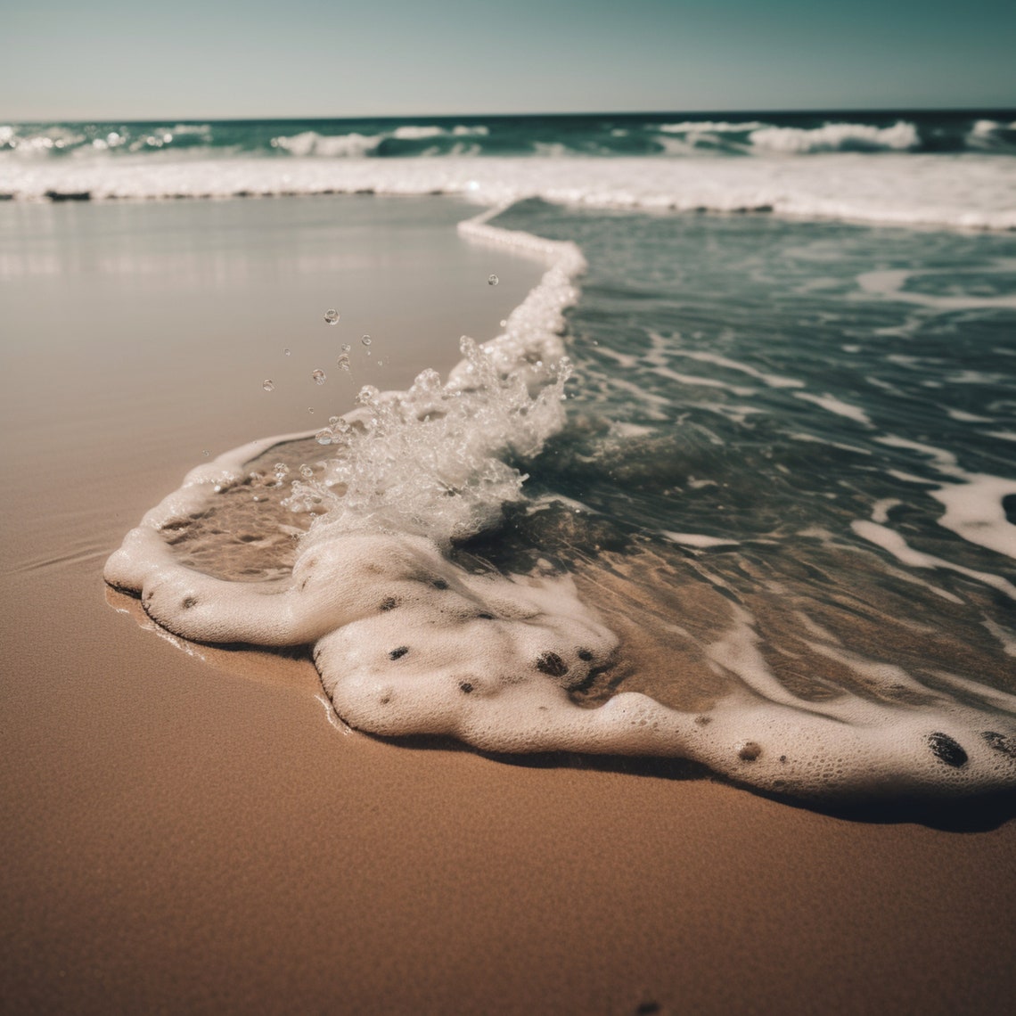 10 Sea Beach Digital Scrapbook Background Paper Digital Backdrops Beach ...