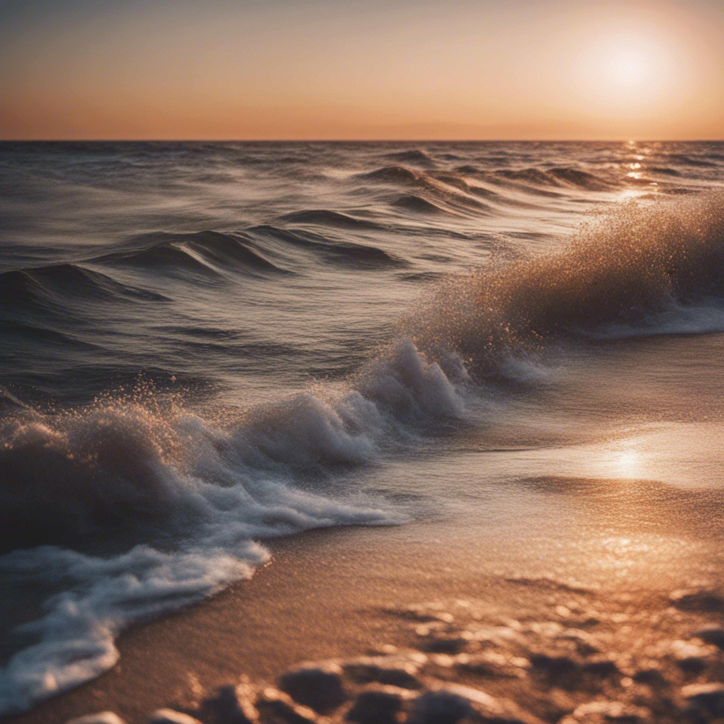 12 Sea Beach Sunset Digital Scrapbook Background Paper Digital ...