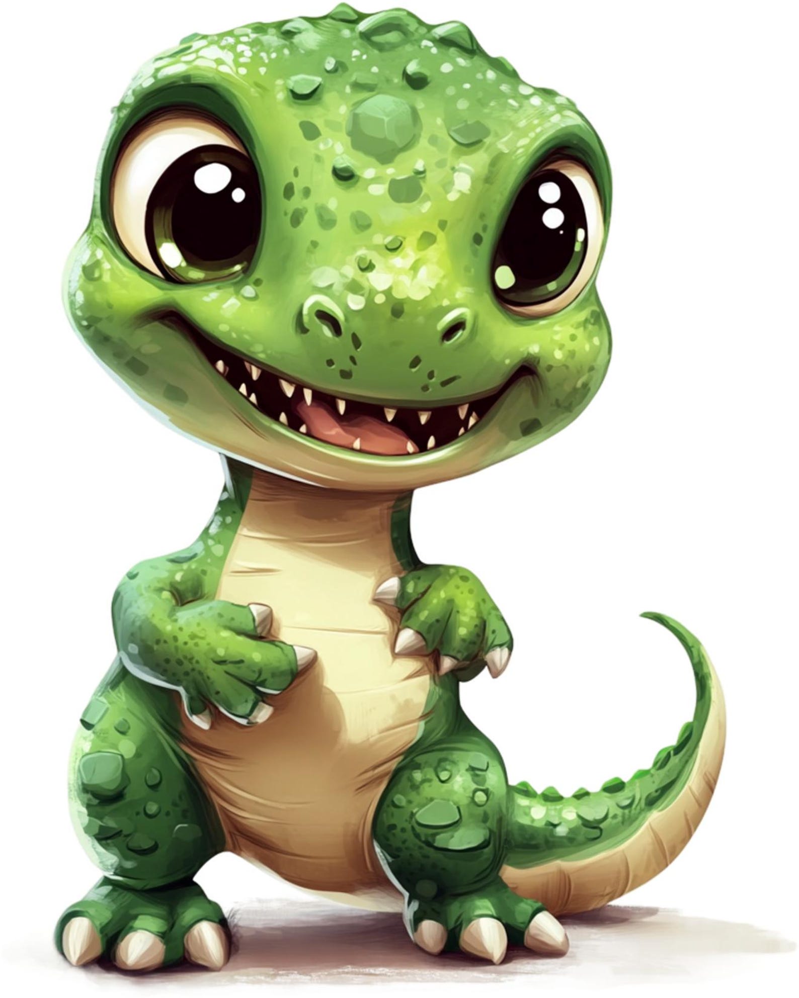 Adorable Cute Baby Dinosaurs Clipart Set for Instant Download Fun ...