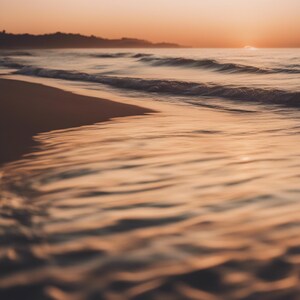 12 Sea Beach Sunset Digital Scrapbook Background Paper Digital ...