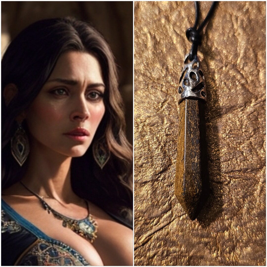 Aztec Vampire Queen Spirit Companion, Spirit Vessel Necklace - Etsy