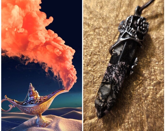 Female Wish Granting Djinn Living Entity Companion, Spirit Vessel ...