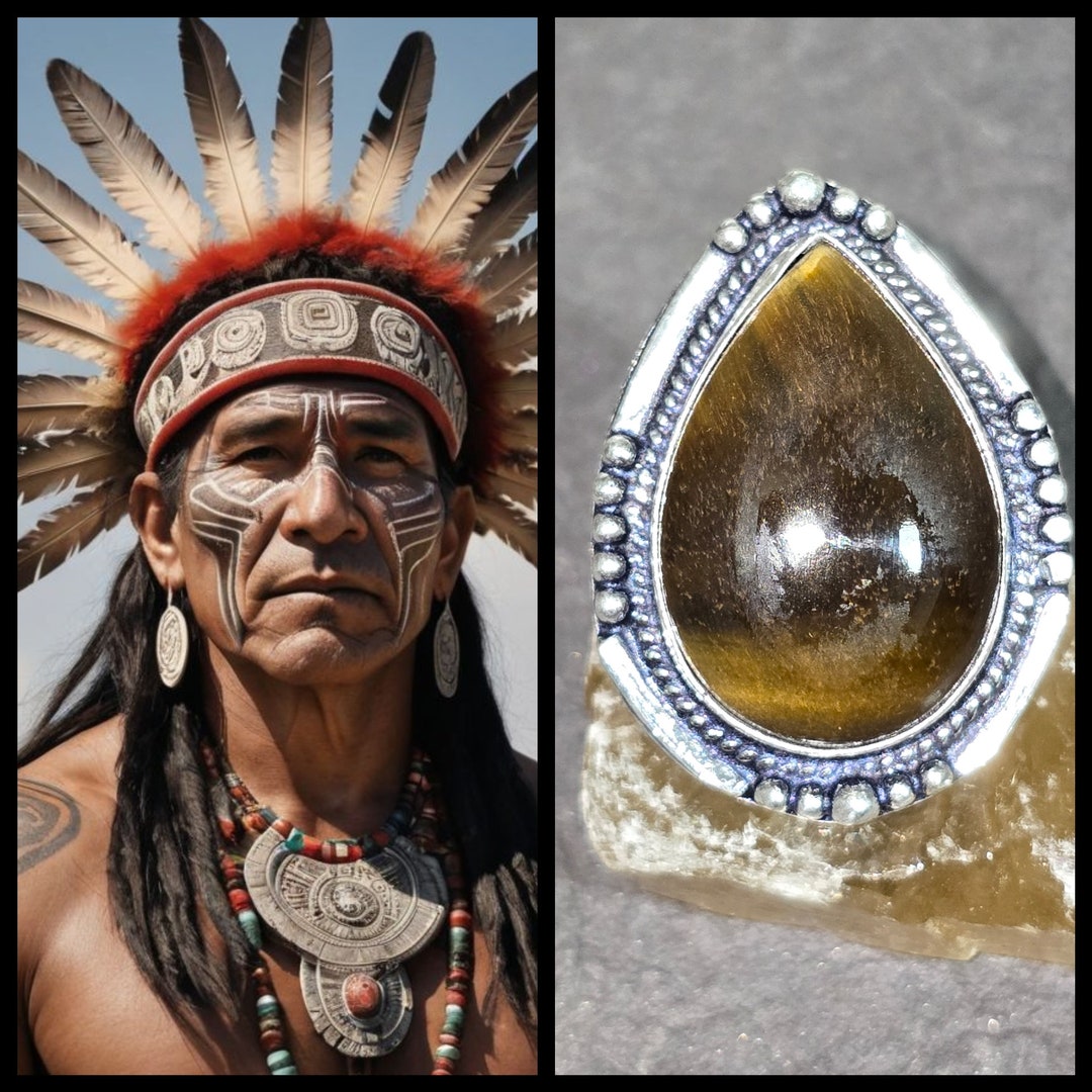 Aztec Shaman Spirit Companion, Spirit Vessel Ring, Tier 3 - Etsy