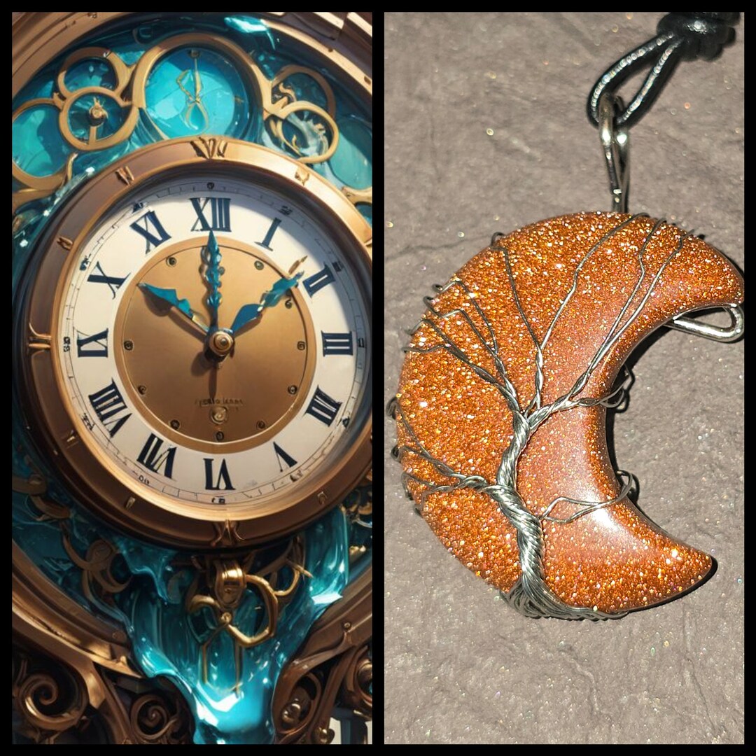 Time Manipulation Spell, Time Travel Made Easy, Enchanted Necklace - Etsy