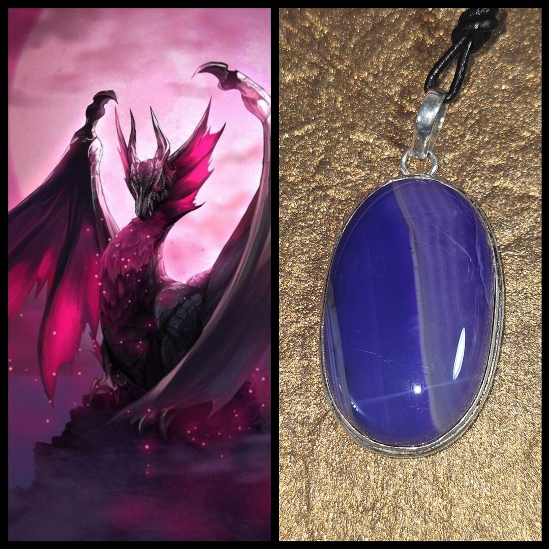 Love Dragon, Living Entity Companion, Spirit Vessel Necklace - Etsy