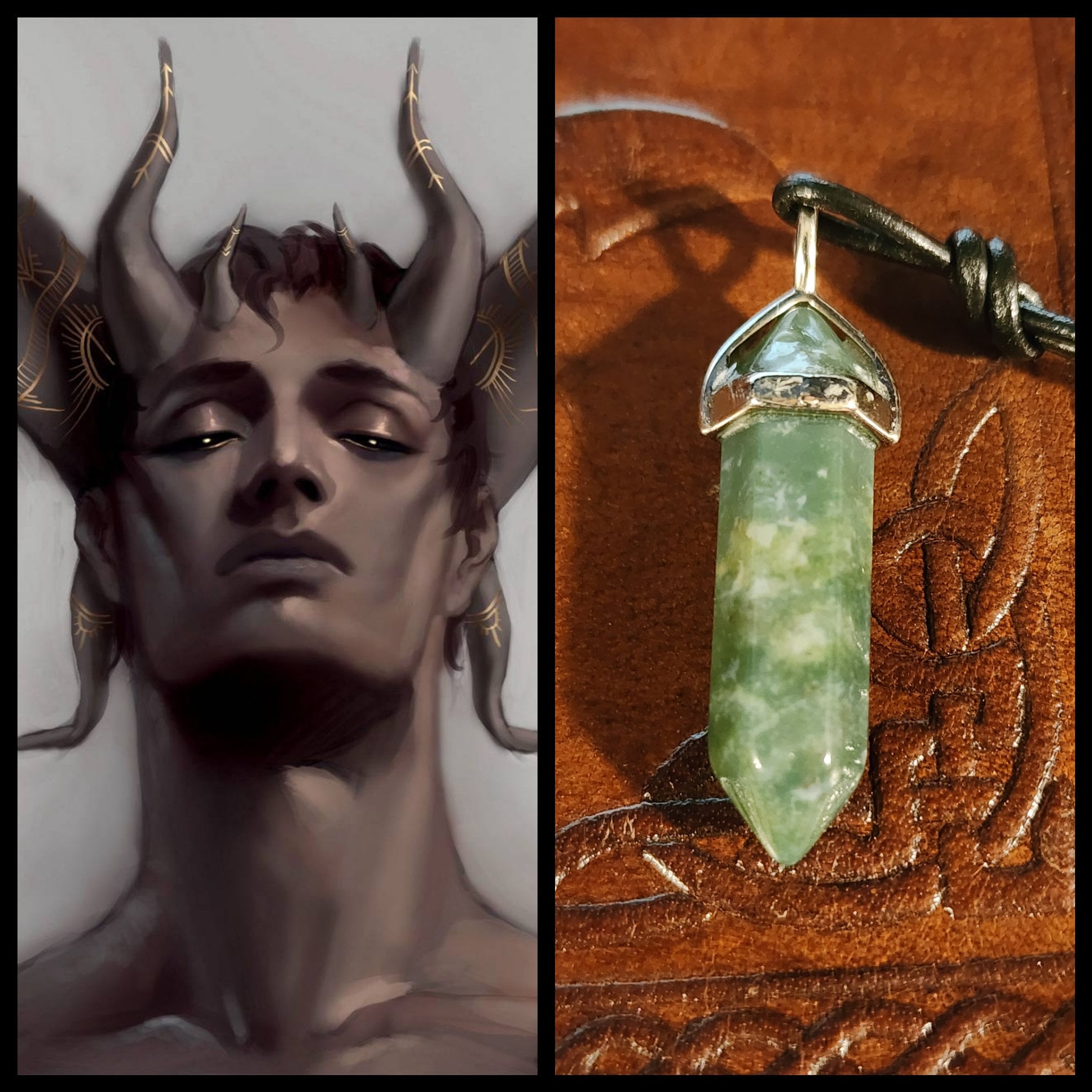 Satyr Spirit Companion, Spirit Vessel Necklace