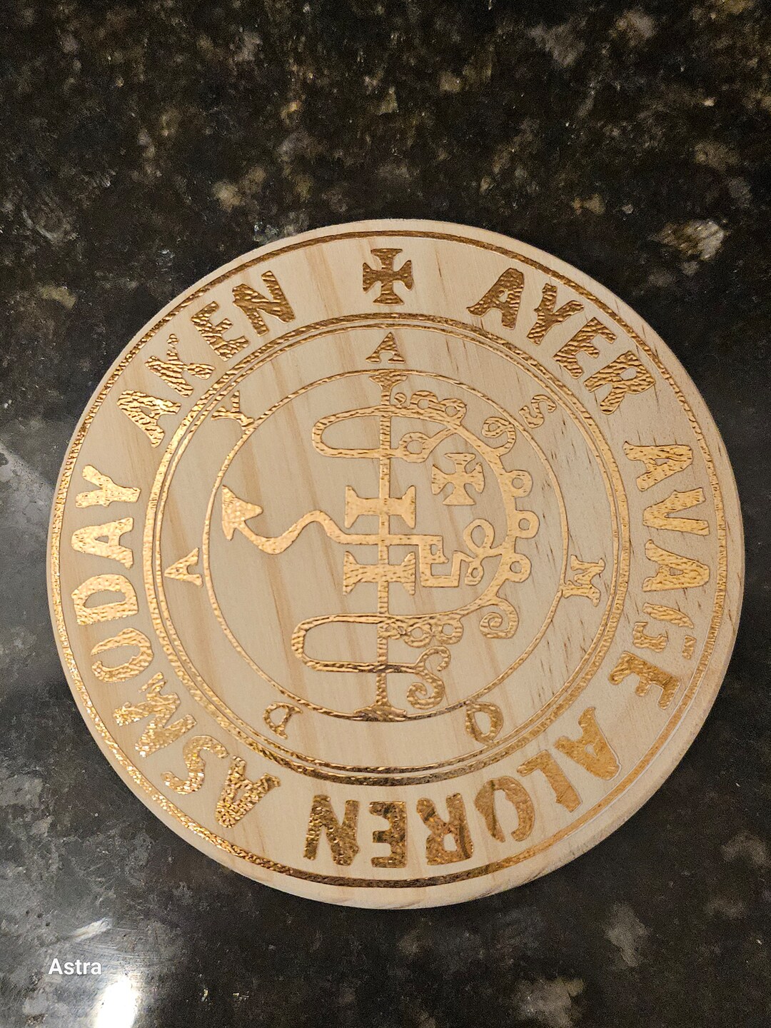 Asmodayasmodeus Altar Sigil, Altar Tile - Etsy