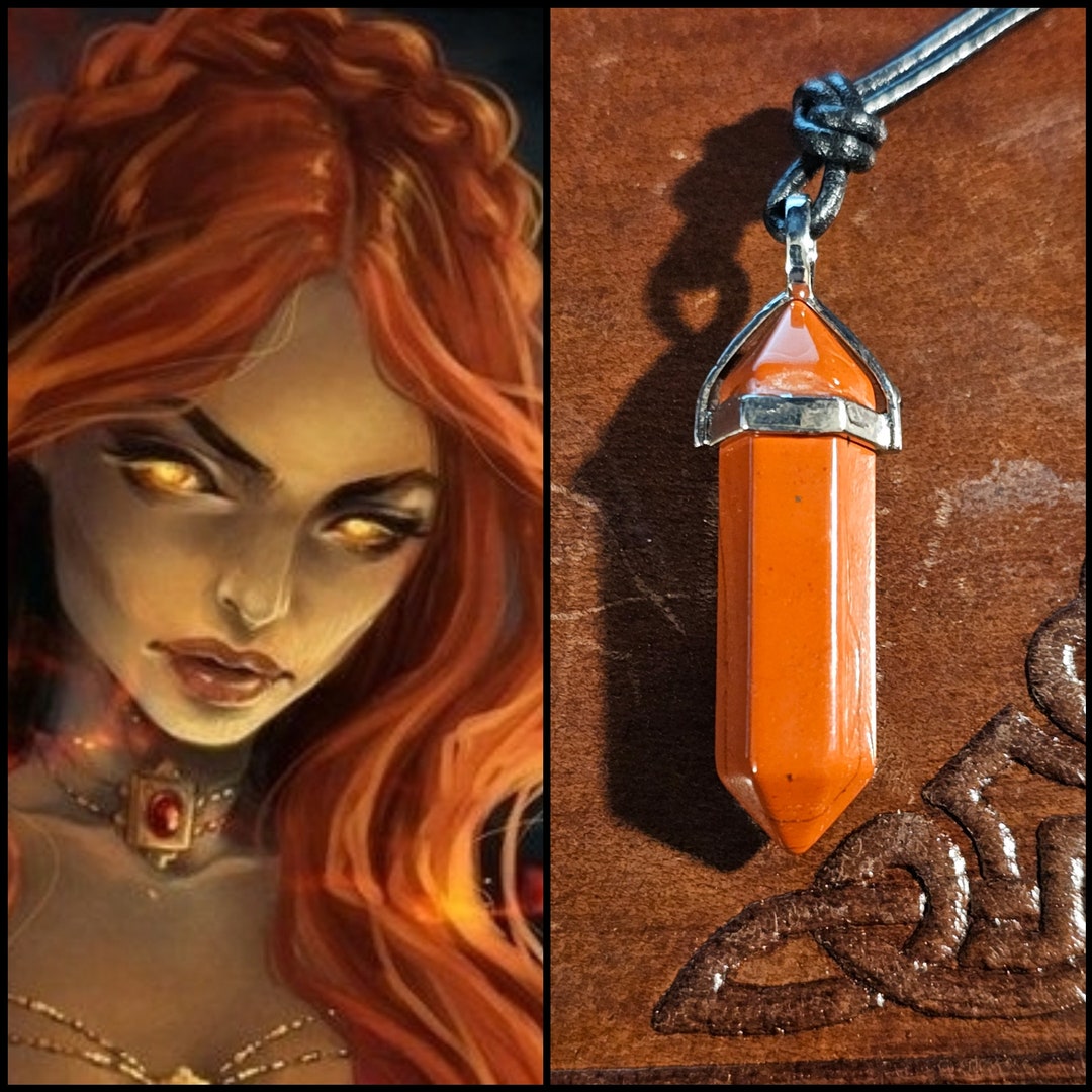 Fire Elemental Succubus Spirit Companion Spirit Vessel Etsy
