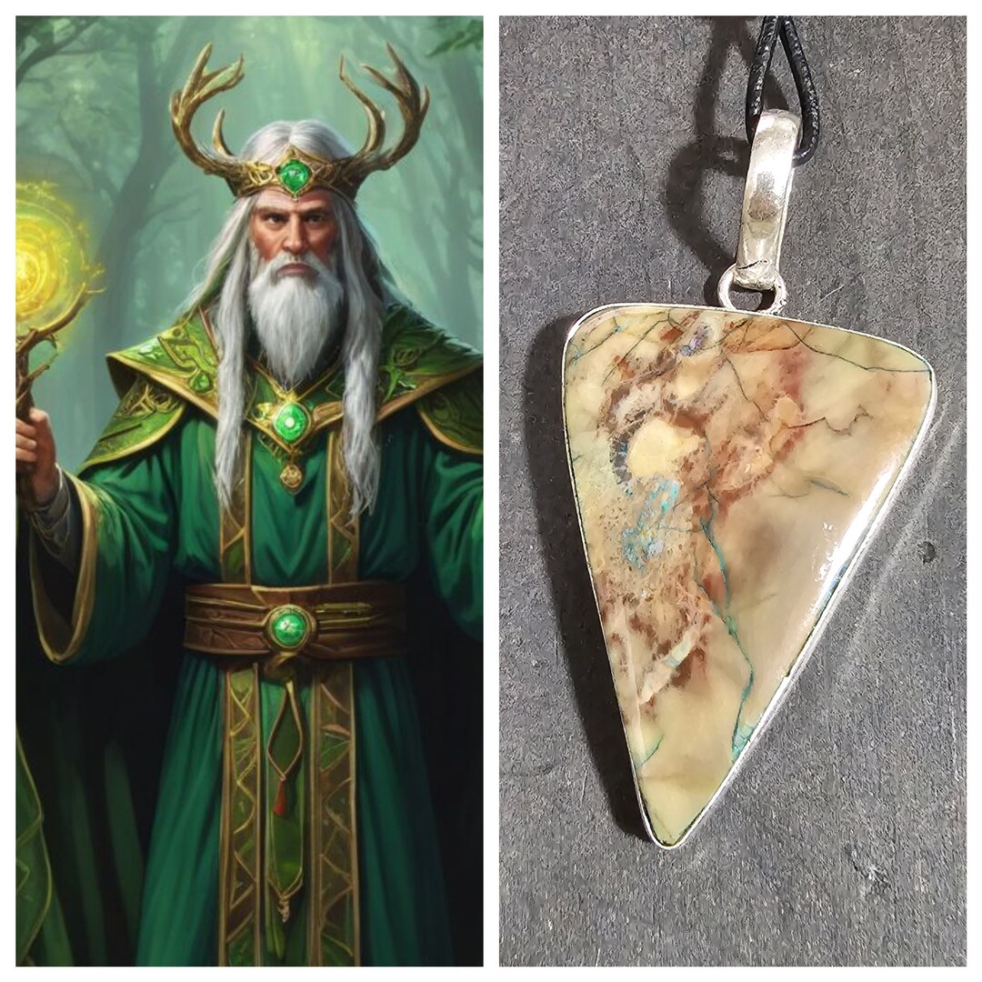 Druid High Priest Spirit Companion, Spirit Vessel Necklace, Tier 3 - Etsy