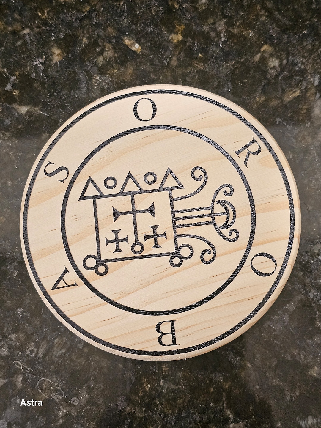 Orobas Altar Sigil, Altar Tile - Etsy