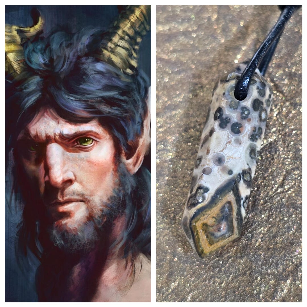 Satyr "nilrec" Spirit Companion, Spirit Vessel Necklace, Tier 1 - Etsy