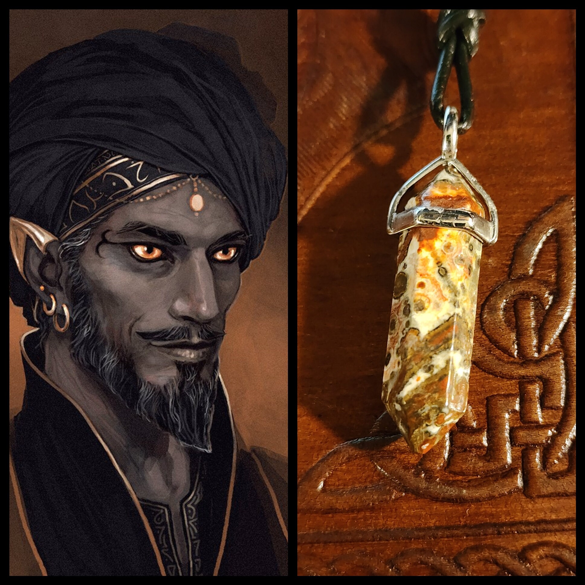 Shaitan Djinn Spirit Companion, Spirit Vessel Necklace