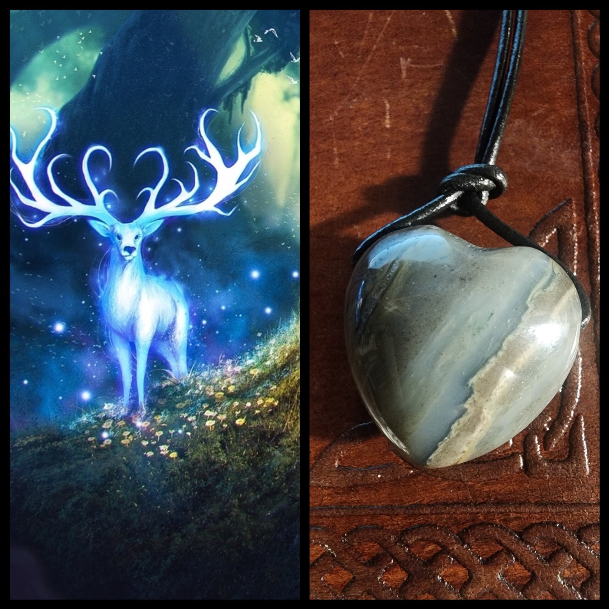 Ethereal Astral Helper Spirit Companion, Spirit Vessel Necklace