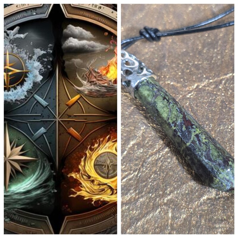 Elemental Pendant - Etsy