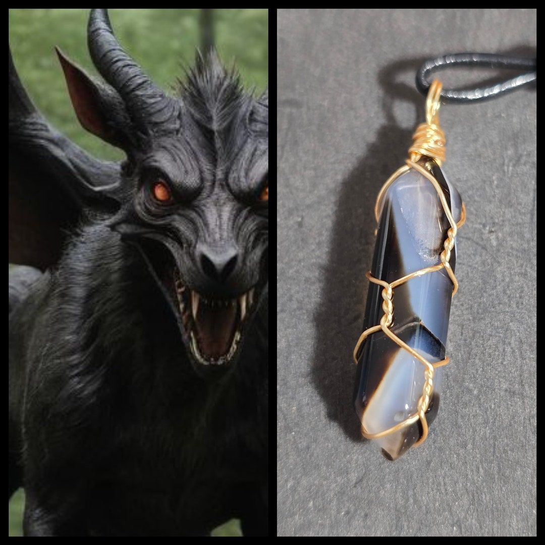 Jersey Devil Portal, Enchanted Necklace - Etsy