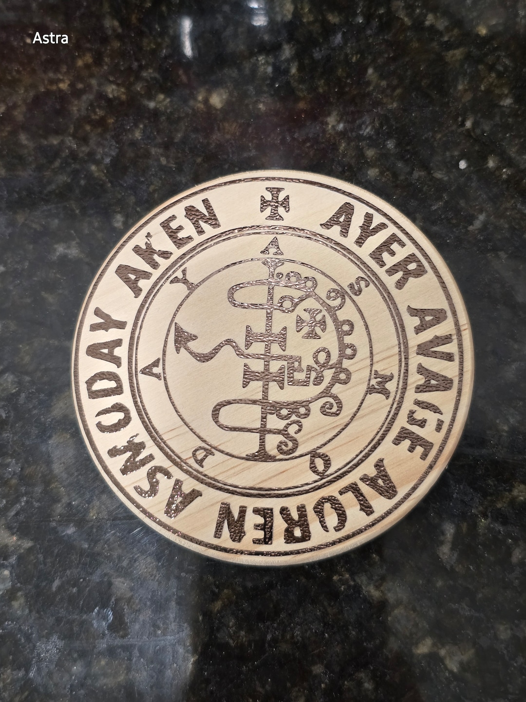 Asmoday(asmodeus) Altar Sigil, Altar Tile - Etsy