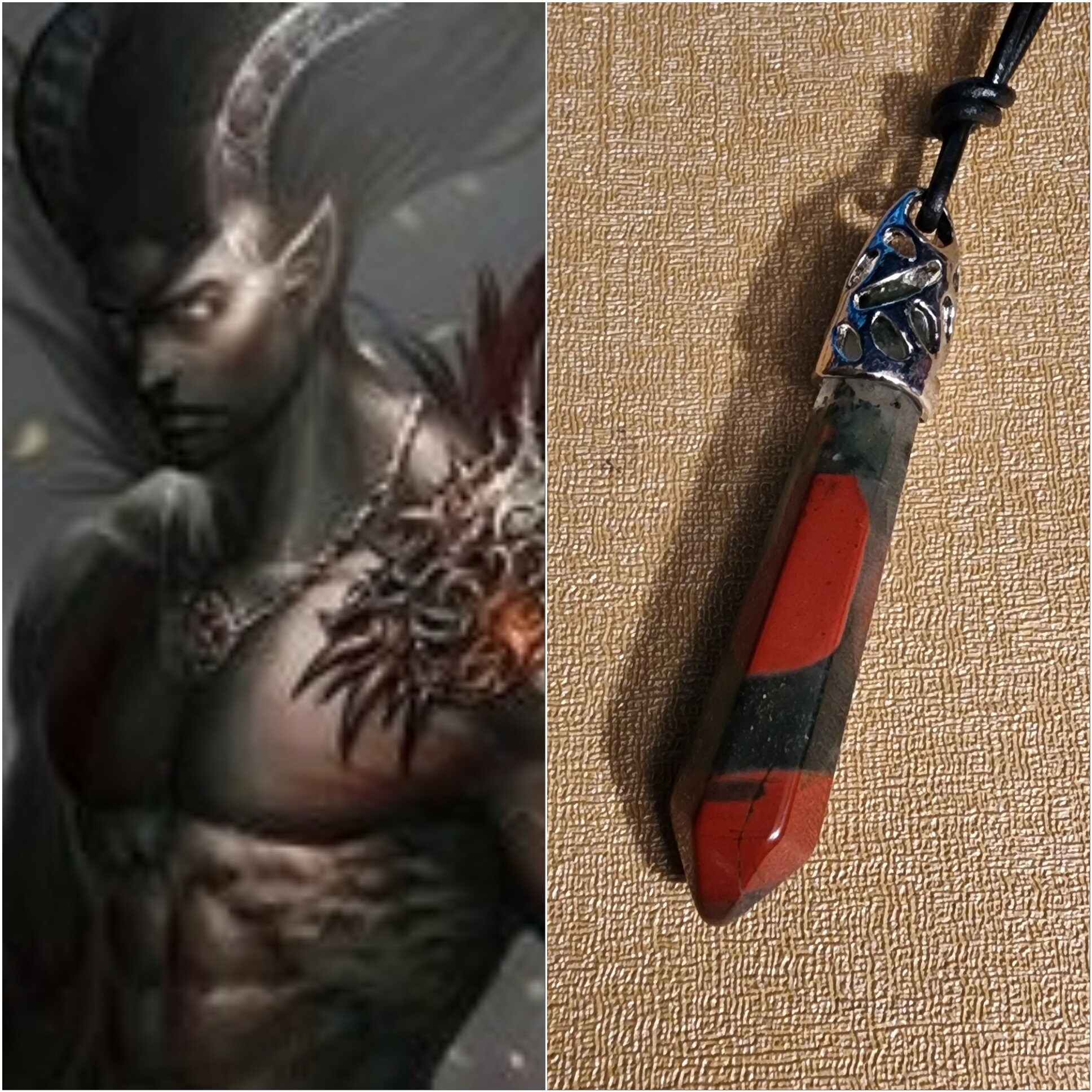 Legion of Azazel, Fallen Angel Spirit Companion, Haunted Necklace