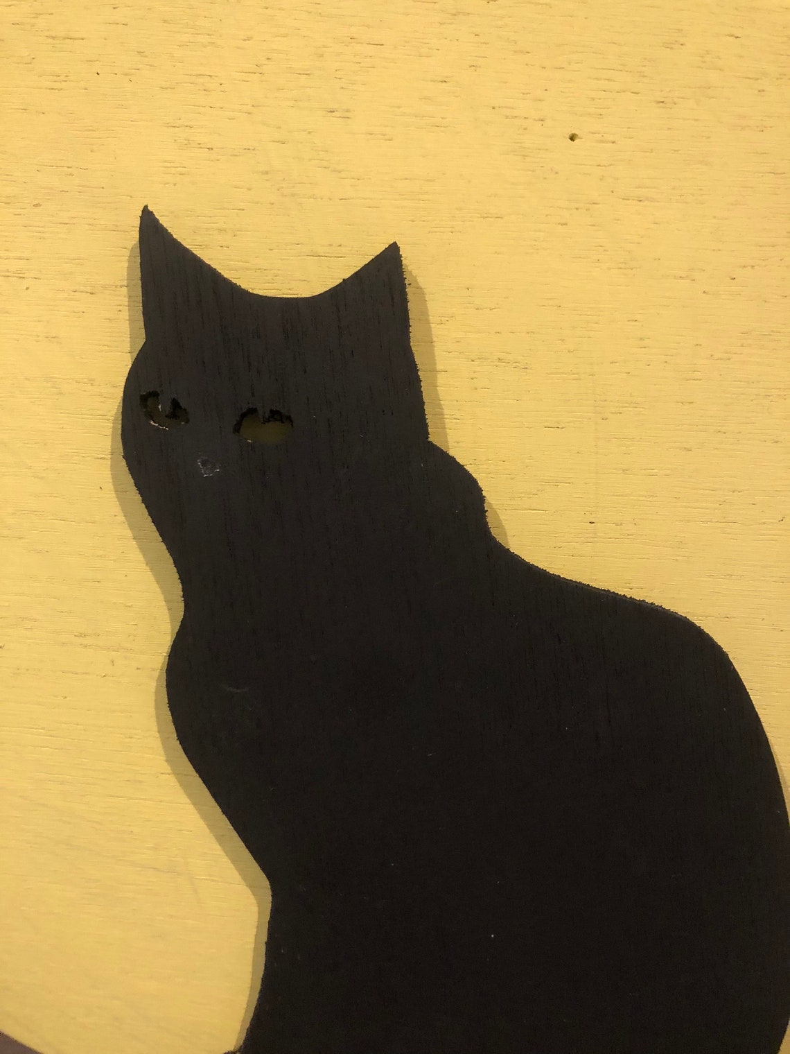 Halloween Moon Door Sign - Etsy