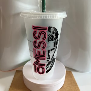 Custom Messi Inter Miami Starbucks Venti Cold Cup, 24oz - Etsy