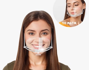 Clear Mask Shield | Etsy