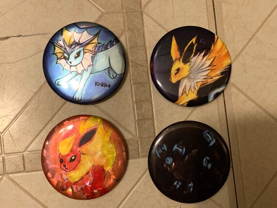 Pokemon EEVEELUTIONS Glow-in-the-dark Prismatic Metallic | Etsy