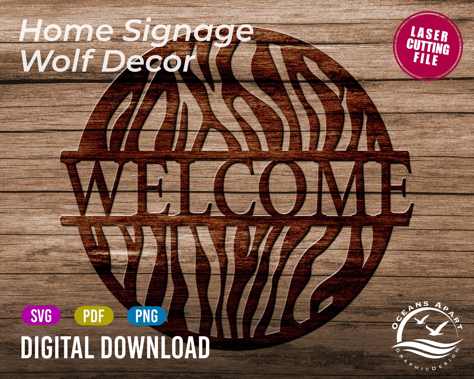 Personalizable Zebra Print Name Sign Welcome Sign Digital | Etsy