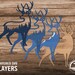 3D Layered Buck Animal Signs, Digital Download, Glowforge Cut File ...