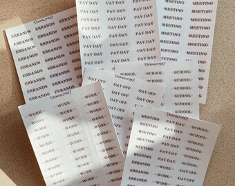 Task Stickers | Etsy