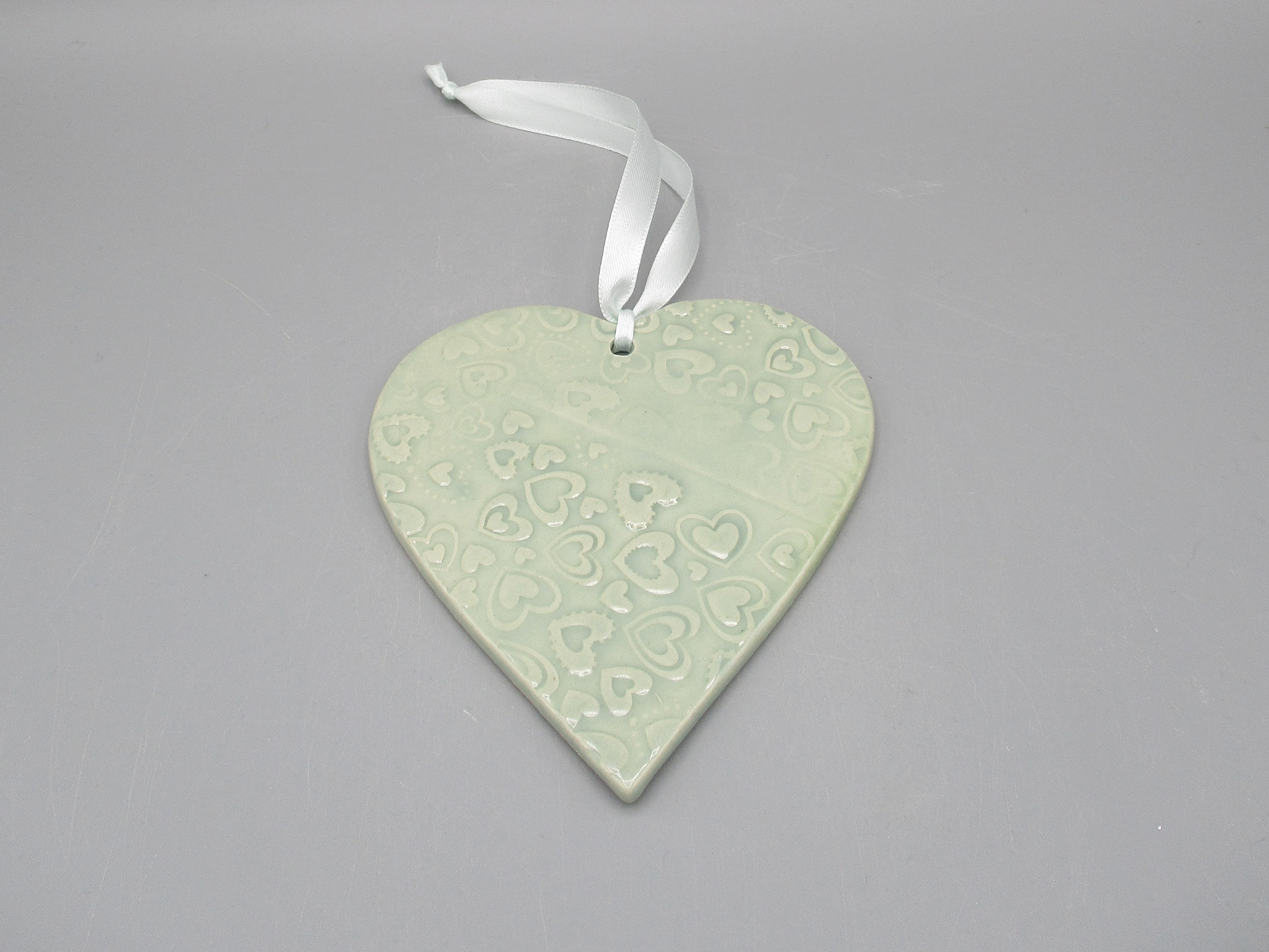 Handmade Large Ceramic Heart Decoration by Kingates Pottery on | Etsy