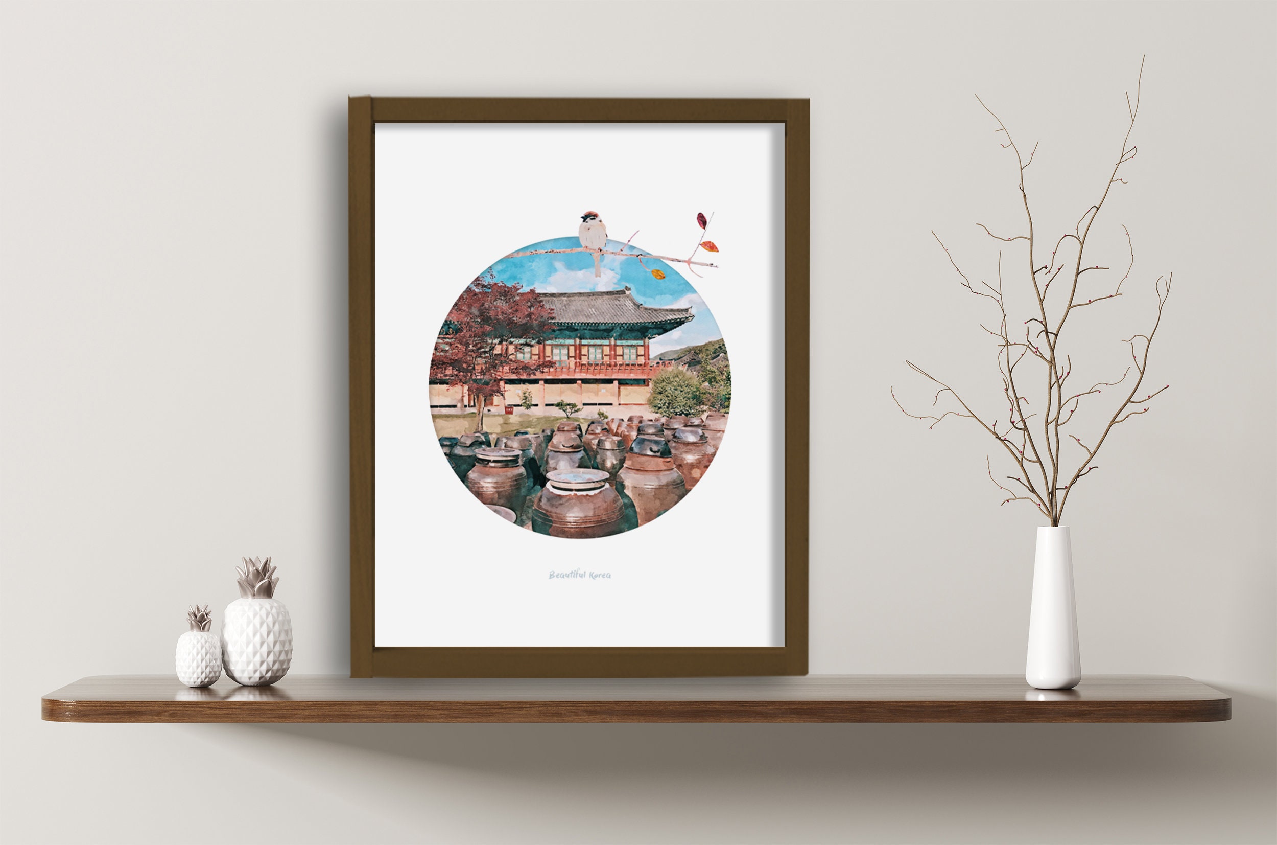 Watercolor Travel Poster or Canvas Pictures Travel Wall Art | Etsy