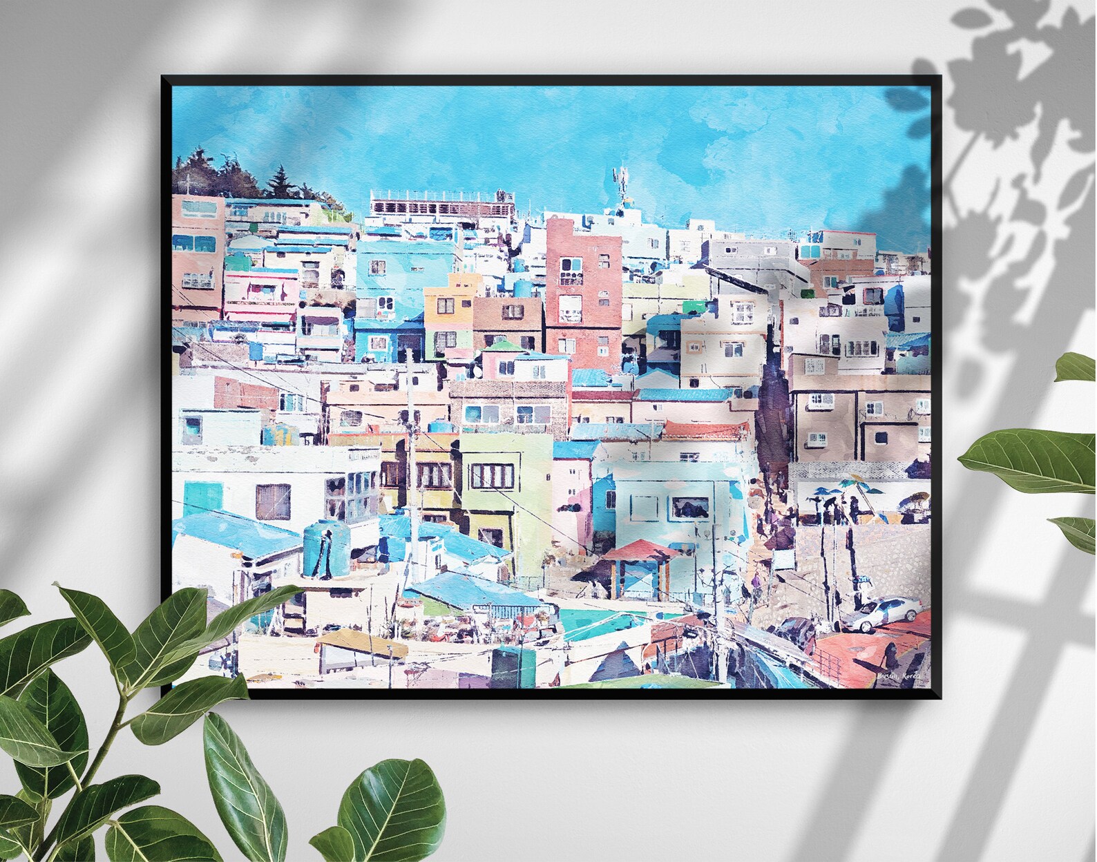 Watercolor Travel Poster or Canvas Pictures Travel Wall Art | Etsy