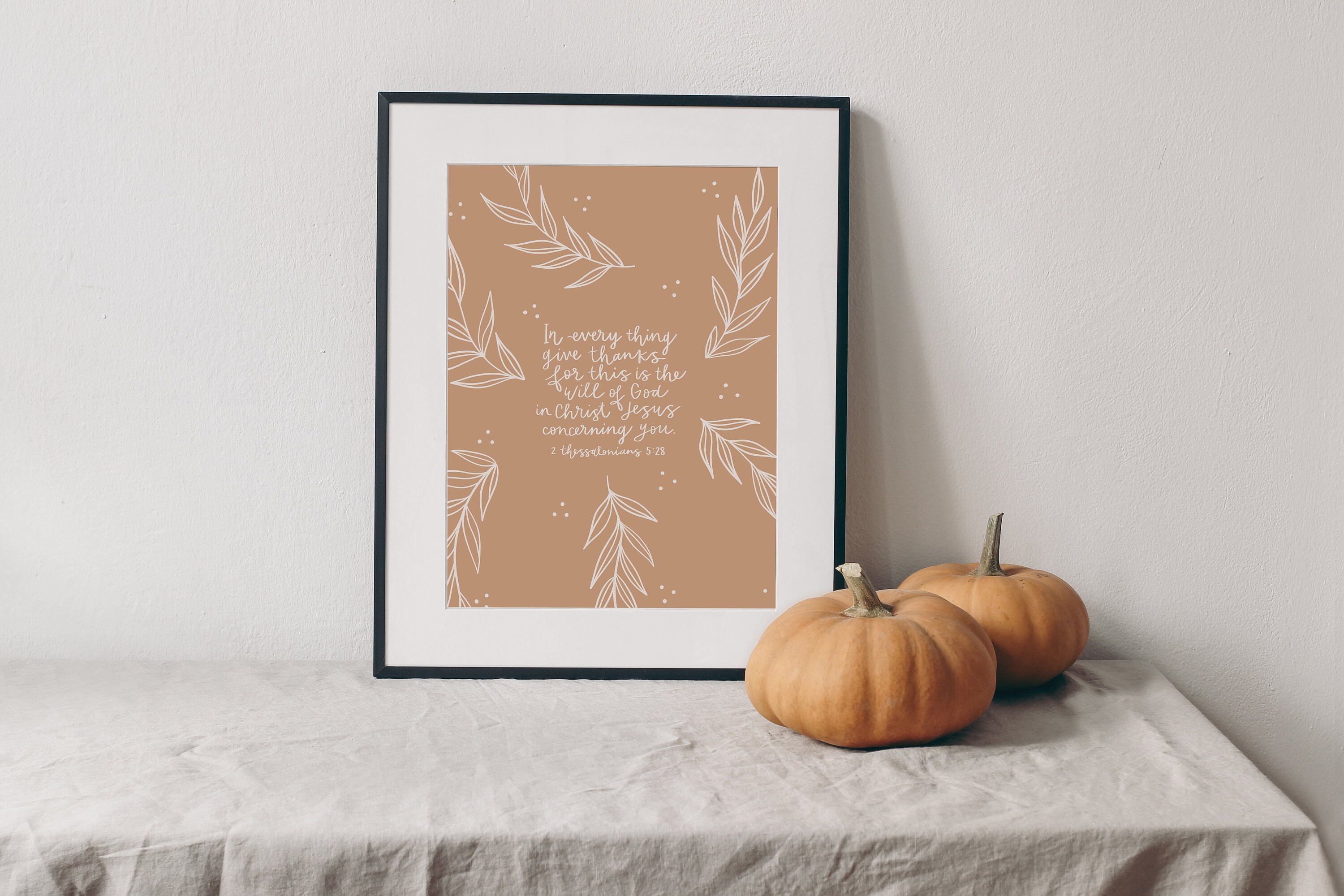 2 Thessalonians 5:28, 8x10 Calligraphy Digital Download - Etsy