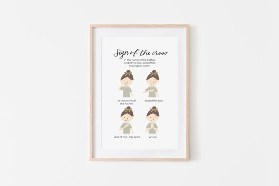 Sign of the Cross - Etsy