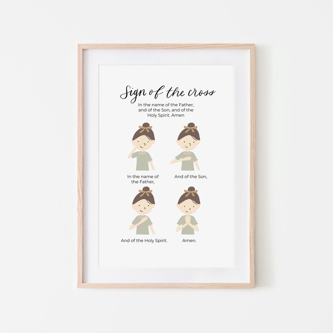 Sign of the Cross - Etsy