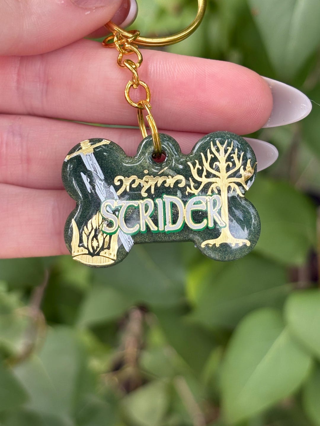 Strider- Lord of the Rings Themed Dog Tag - Etsy