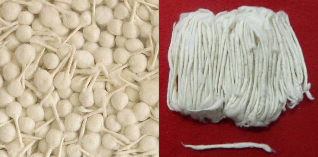 Pure Cotton Wicks 1000 Pieces Pack 500pcs Round 500 Pcs Long - Etsy
