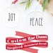 Rae Dunn Inspired Decal, Rae Dunn Christmas, Rae Dunn Custom Decal ...