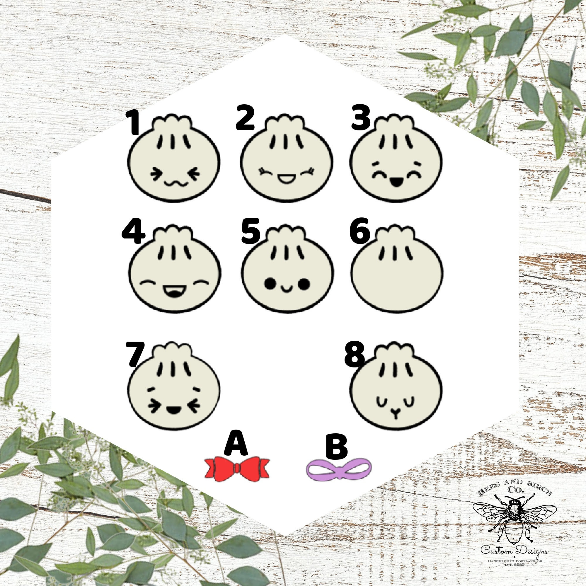 Bao sticker Bao decal Dumpling sticker Dumpling decal | Etsy