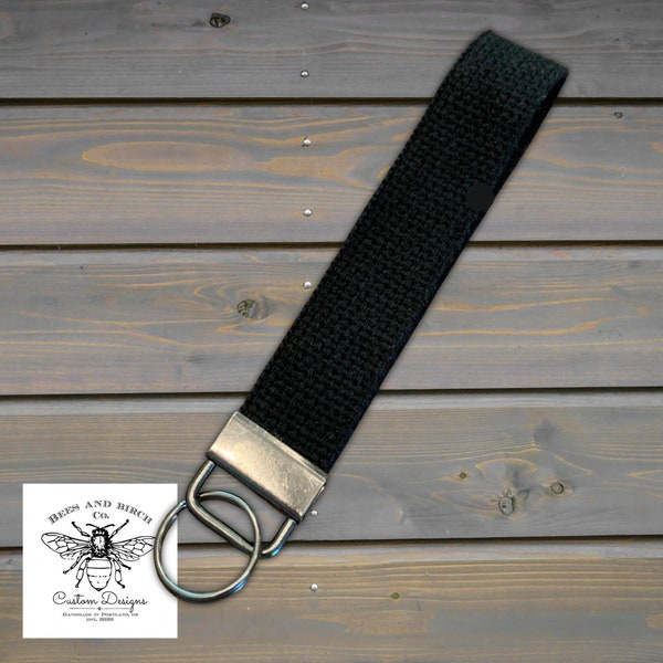 Canvas Keychain - Etsy