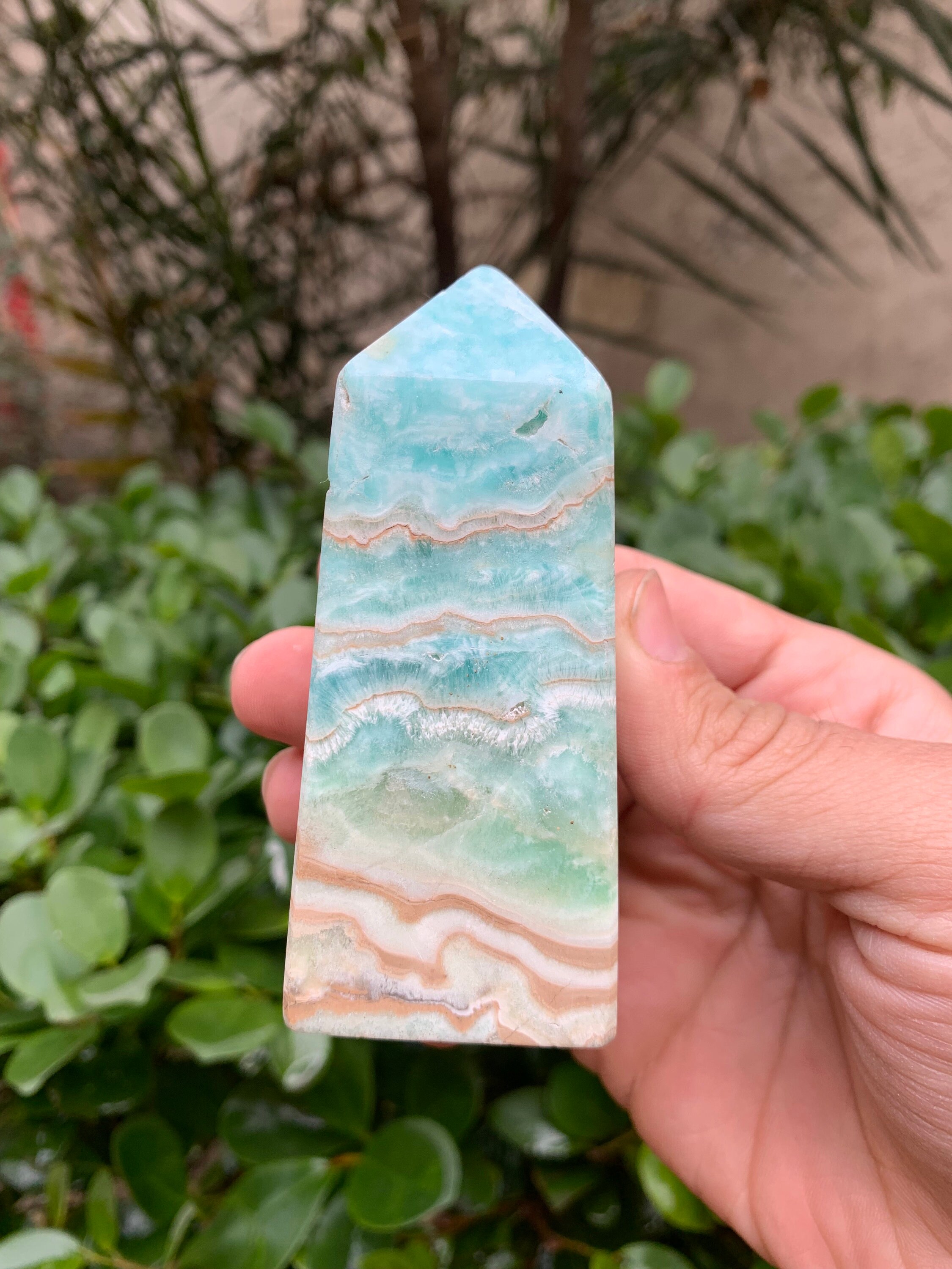 Superb Quality Hemimorphite Tower-smithsonite Tower-hemimorphite Tower ...