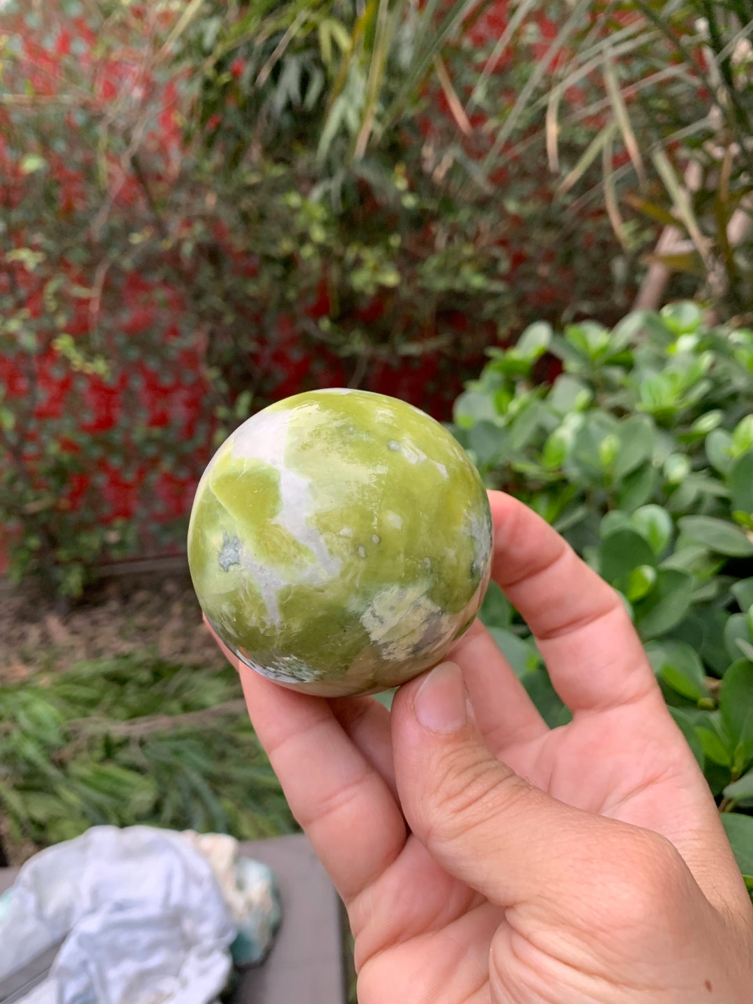 Premium Quality Serpentine Sphere-serpentine Sphere-gemstone Sphere ...