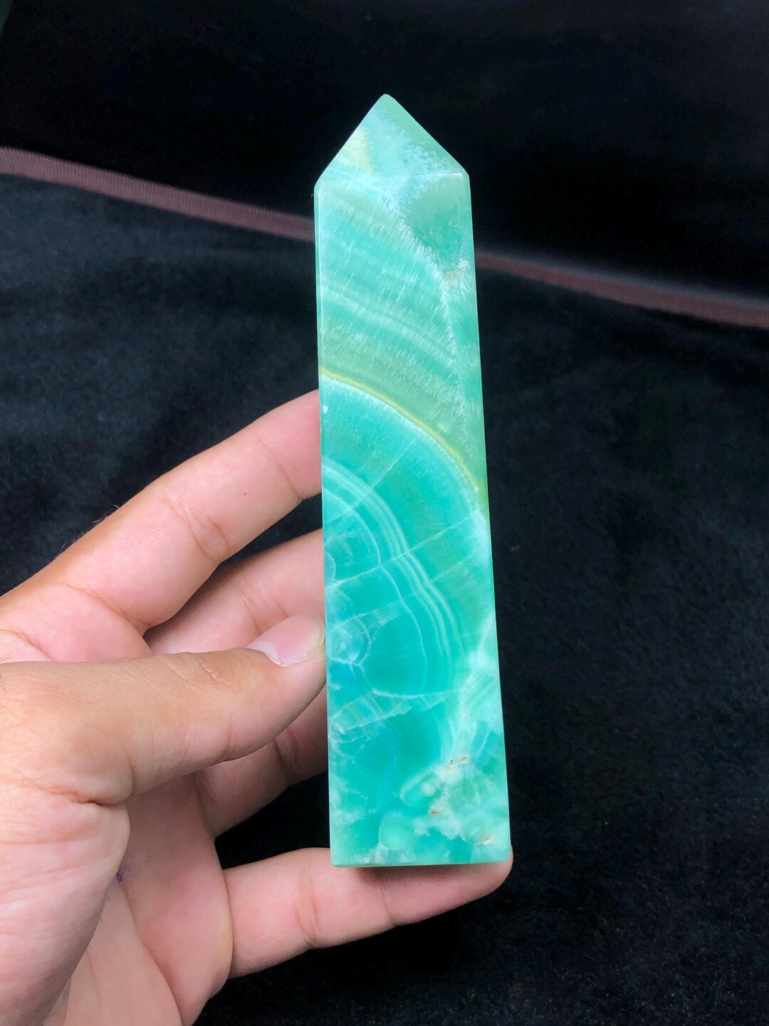 AA Grade Rare Quality Smithsonite Tower-smithsonite Tower-hemimorphite ...