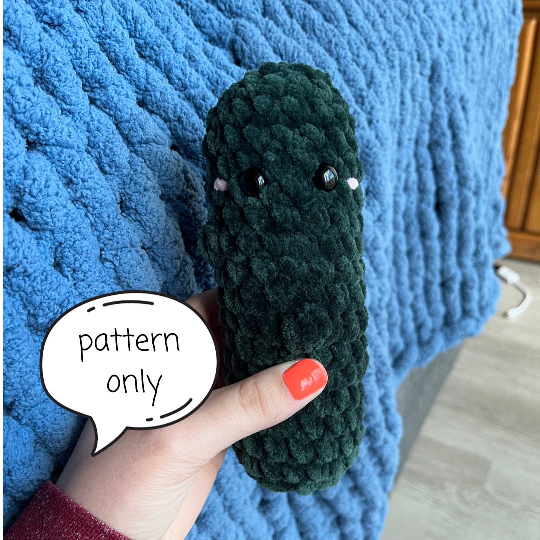 Quick Pickle Crochet PATTERN Instant Download PDF Easy Beginner Crochet ...
