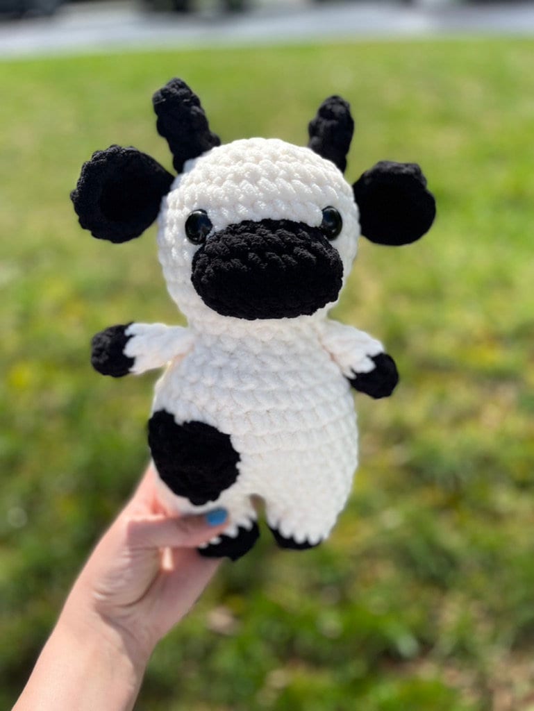 Cow Crochet Pattern, Farm Animal Classic Crochet Pattern, Digital ...