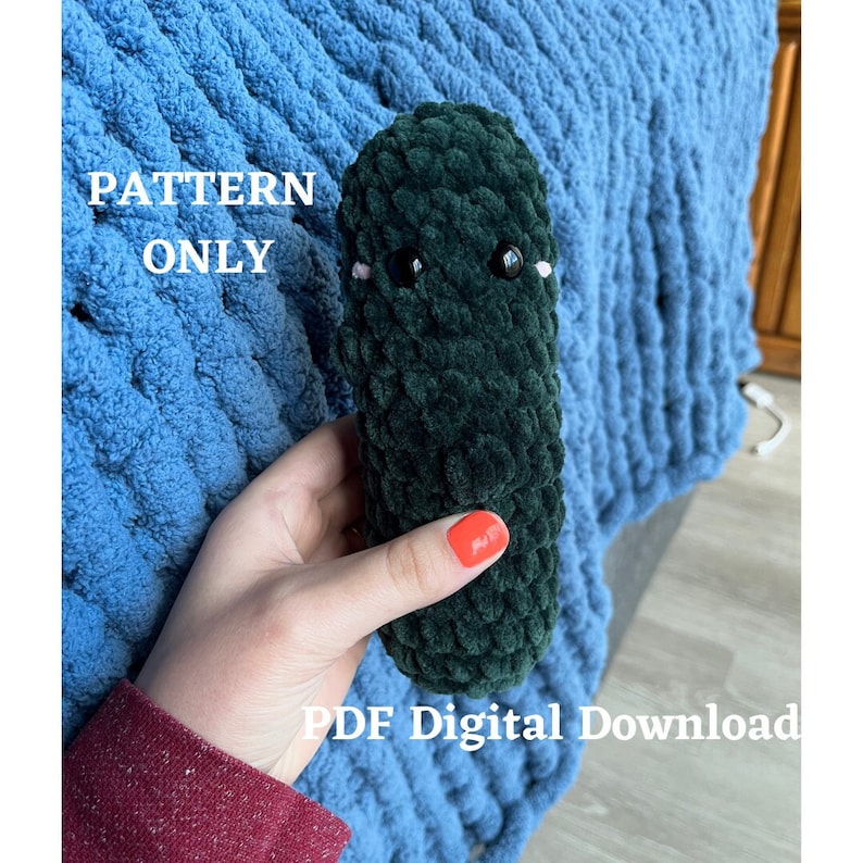 Quick Pickle Crochet PATTERN Instant Download PDF Easy - Etsy