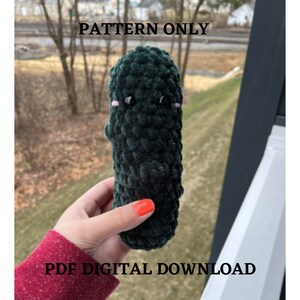 Quick Pickle Crochet PATTERN Instant Download PDF Easy Beginner Crochet ...