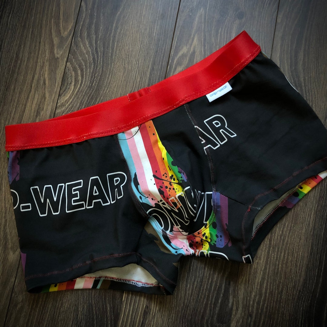 Pride Boxer Briefs Underwear Men Pouch Underwear - Etsy