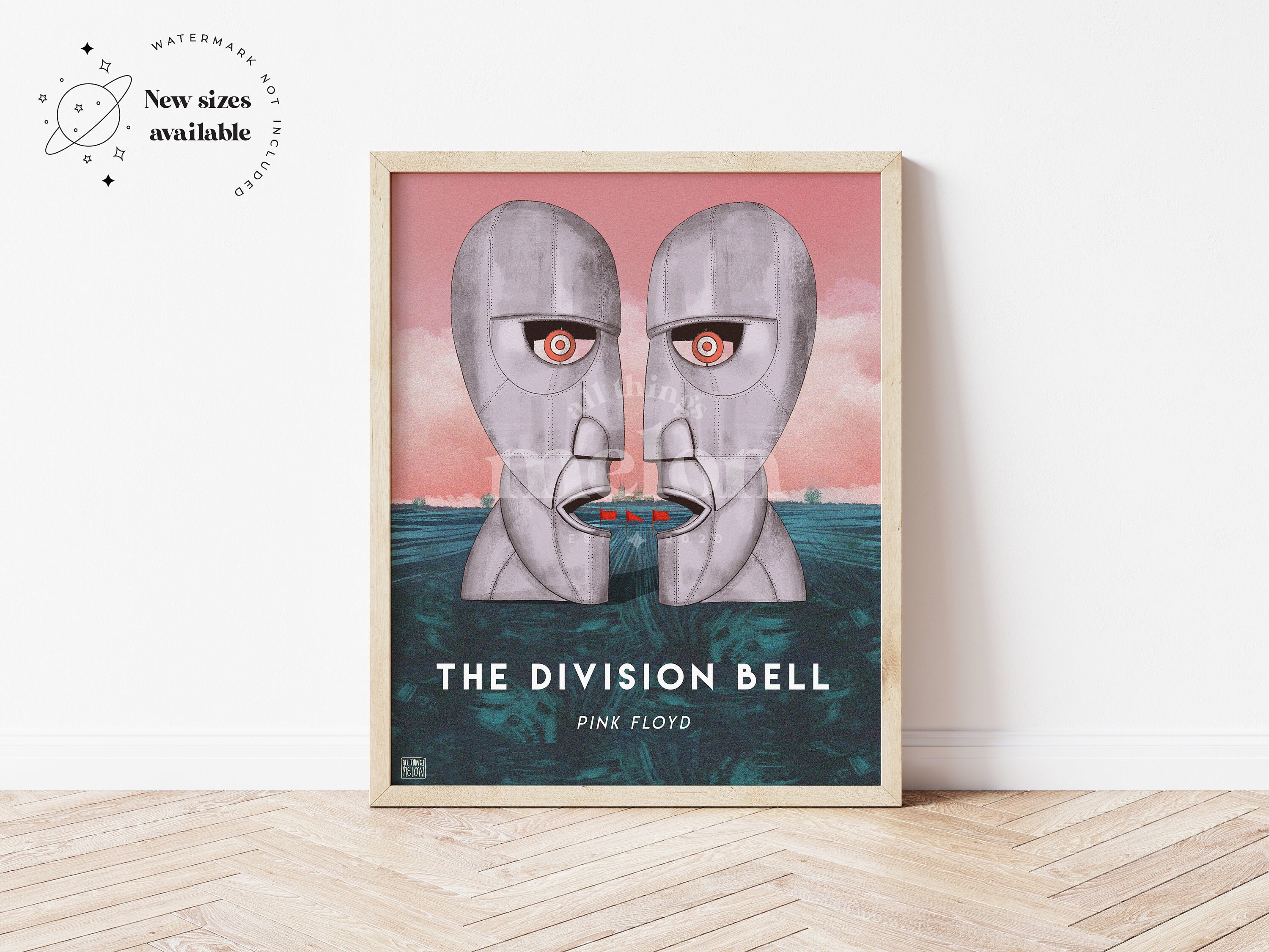 Pink Floyd The Division Bell Poster