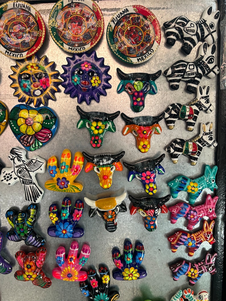 Mexican Talavera Magnets Wholesale and Individual - Etsy